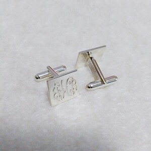 Square Cufflinks,personalized Wedding Cufflinks,groom Wedding Cufflinks ...