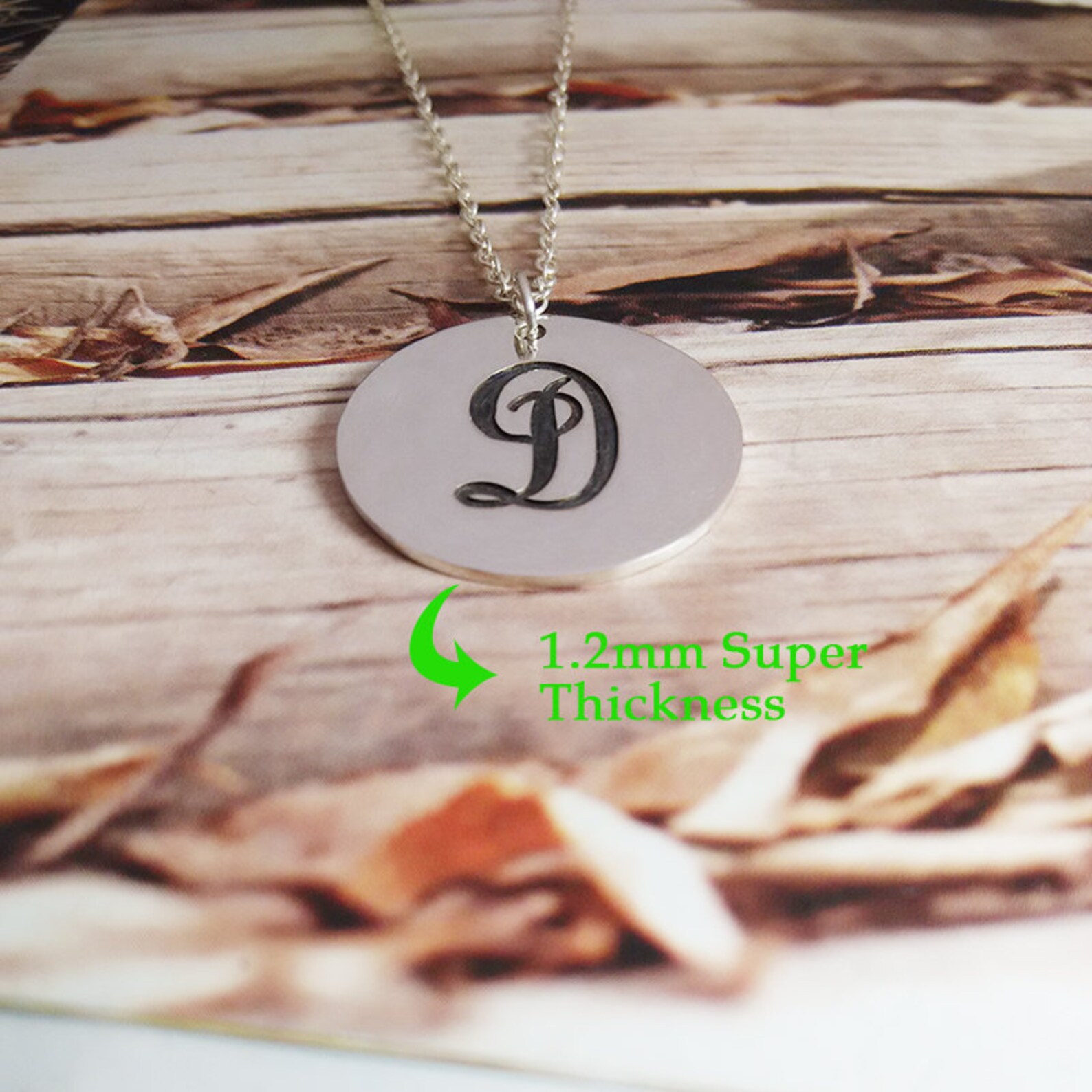 Silver Disc Necklace,engraved Circle Necklace,delicate Disk Necklace,0. ...