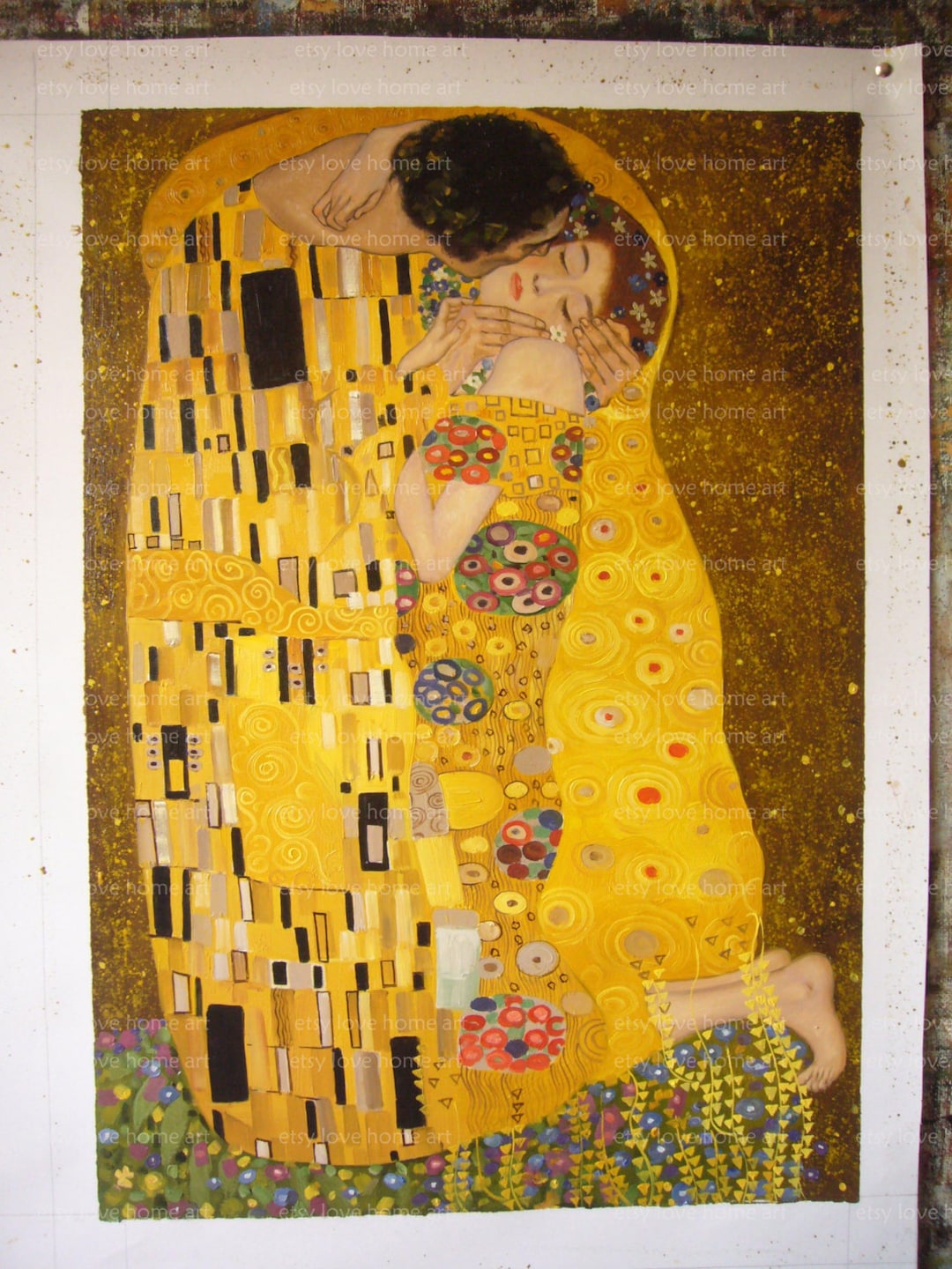 Museum Quality Handpainted Gustav Klimt Oil Painting Reproduction the ...