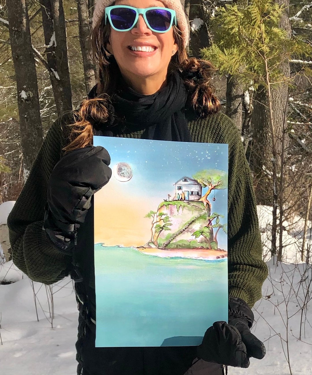 Poster Series - Introvert Island - Etsy