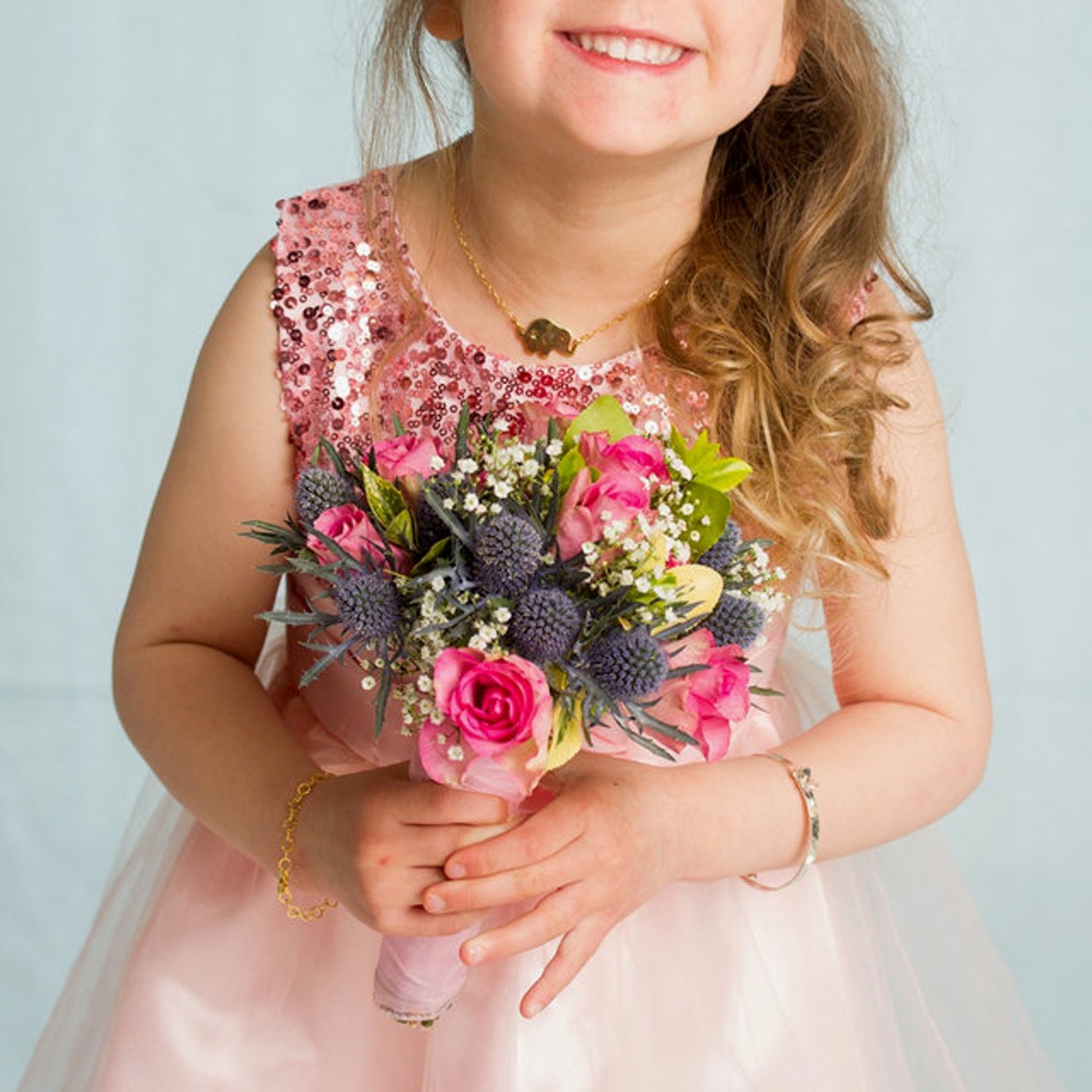 Daisy Baby Bangle, Crossover Bangle, Christening Bracelet, Baby Naming ...