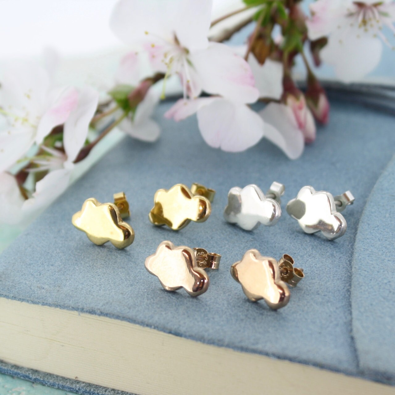 Every Cloud Personalised Cloud Earrings Gift for Mum Gift - Etsy