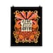 Retro GVF Poster Black - Etsy