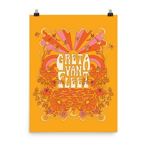 Retro GVF Poster - Etsy