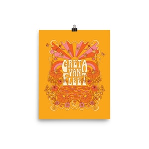 Retro GVF Poster - Etsy