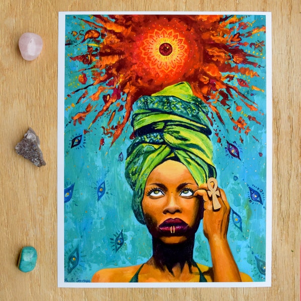 Erykah Badu Painting - Etsy