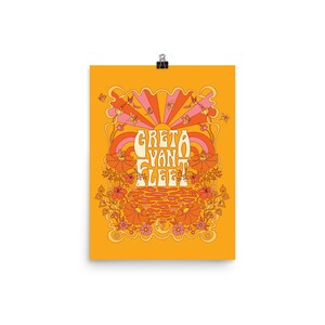 Retro GVF Poster - Etsy