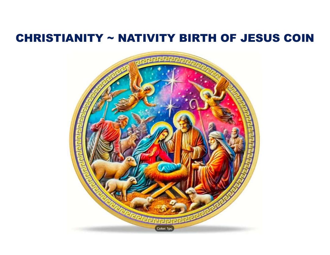 Super Nativity Coin Celebrate the Miracle of Christ’s Birth With This ...