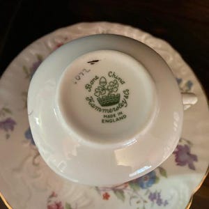 Hammersley Bone China Cup and Saucer-england - Etsy