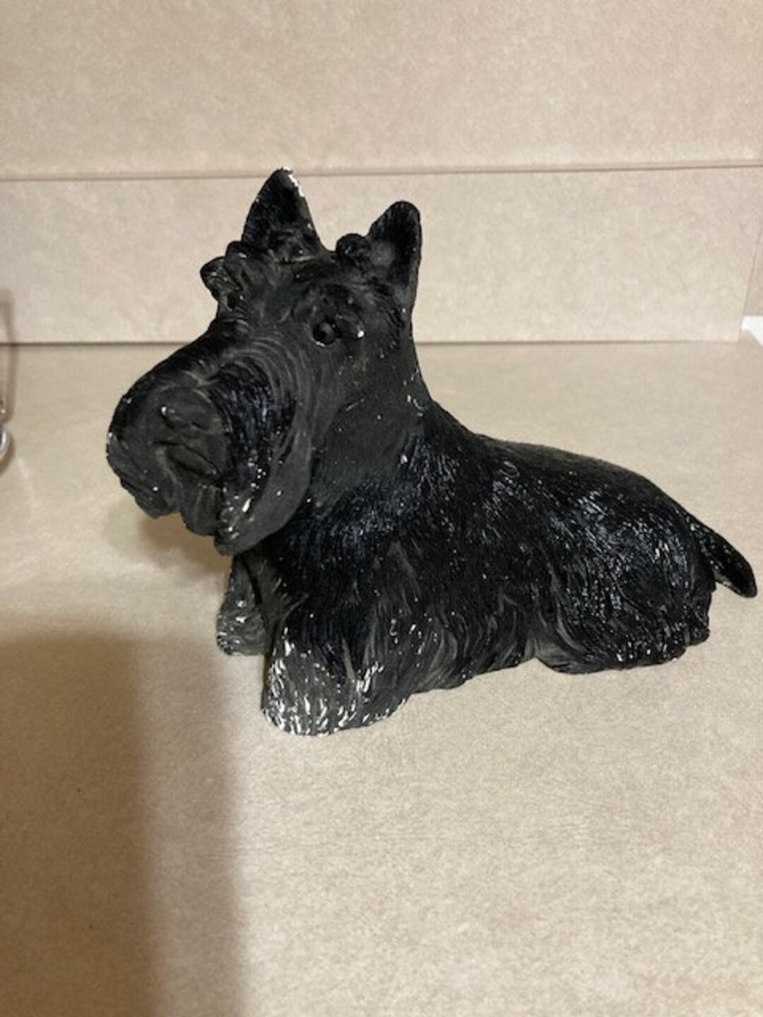 Scottie Dog Sandicast Sculpture Figurine - Etsy