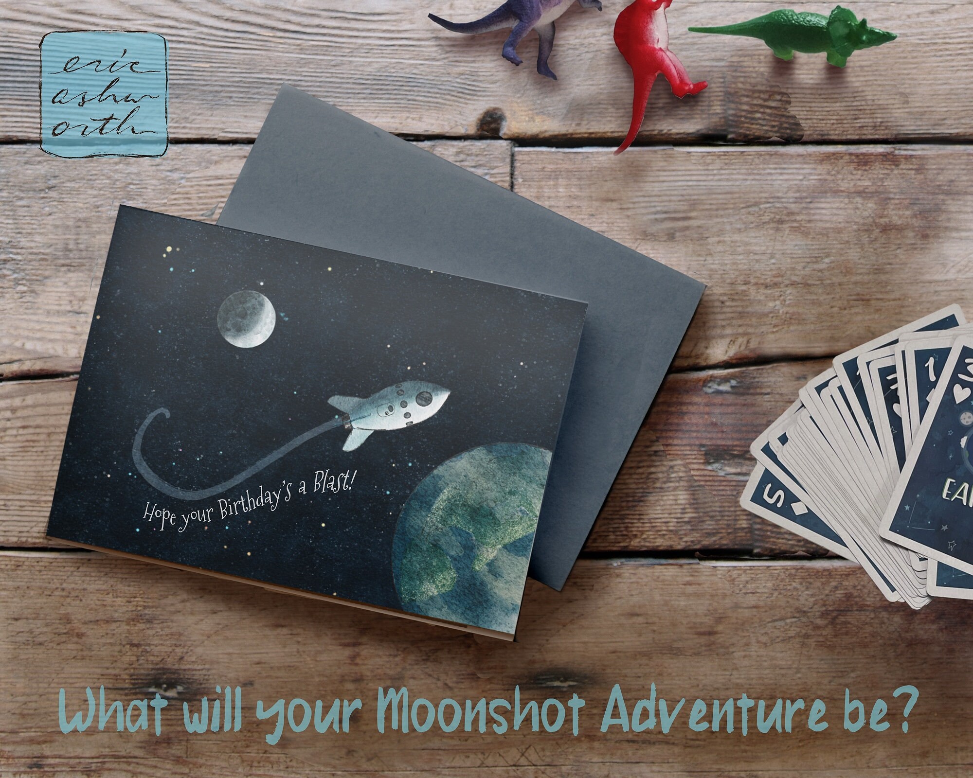 Outer Space Watercolor Clip Art, Cute Astronaut Moonshot Adventure ...