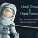 Outer Space Watercolor Clip Art, Cute Astronaut Moonshot Adventure ...