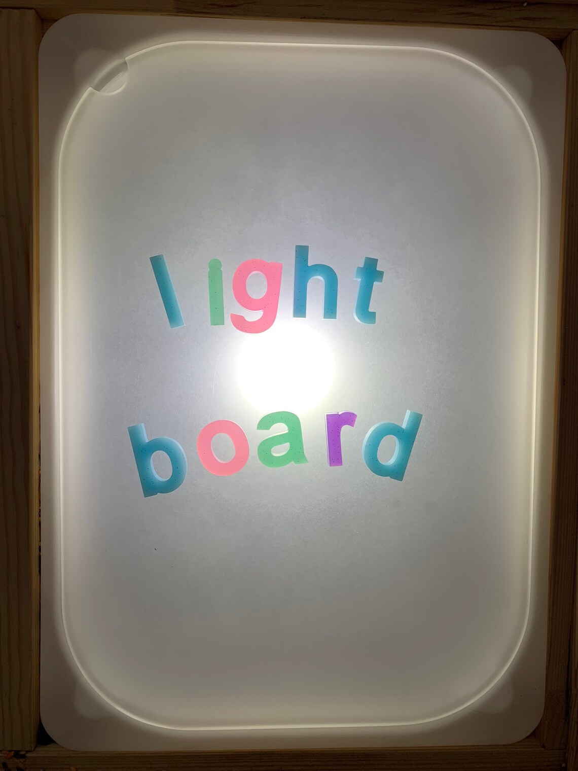 Frosted Acrylic Light Board or Table Large Flisat Insert Board | Etsy