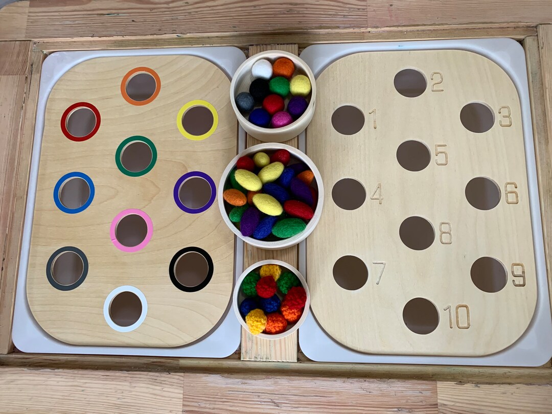 Large Double Sided Flisat Colour Sorting & Counting Insert, Flisat ...