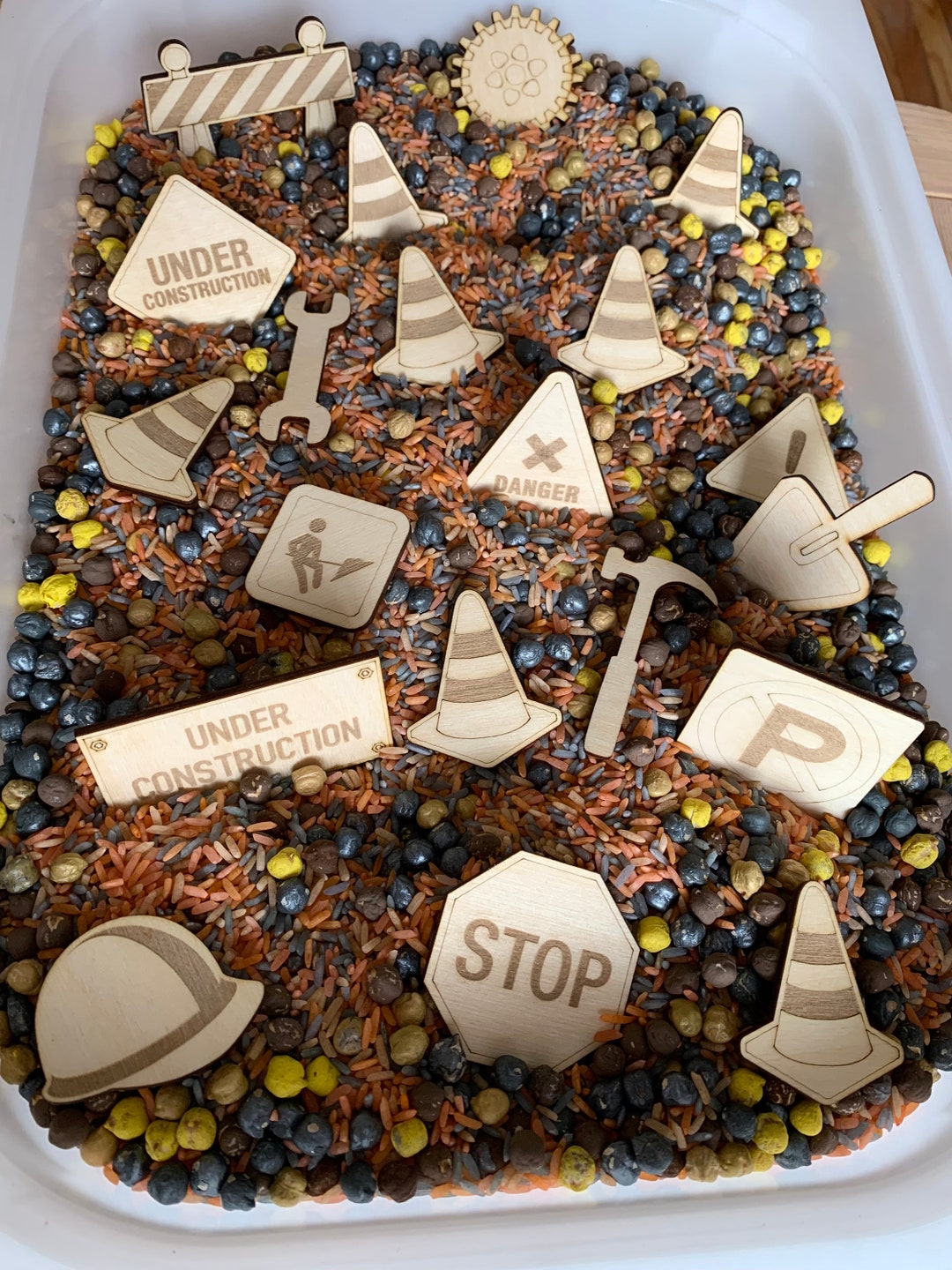 Wood Construction Signs & Loose Parts - Etsy