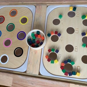 Large Double Sided Flisat Colour Sorting & Counting Insert, Flisat ...