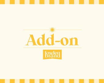 Add on Service Additional Graphic Design - Etsy