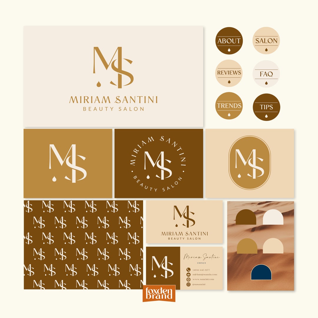 Custom Brand Package, Branding Package, Custom Logo Kit, Branding Suite ...