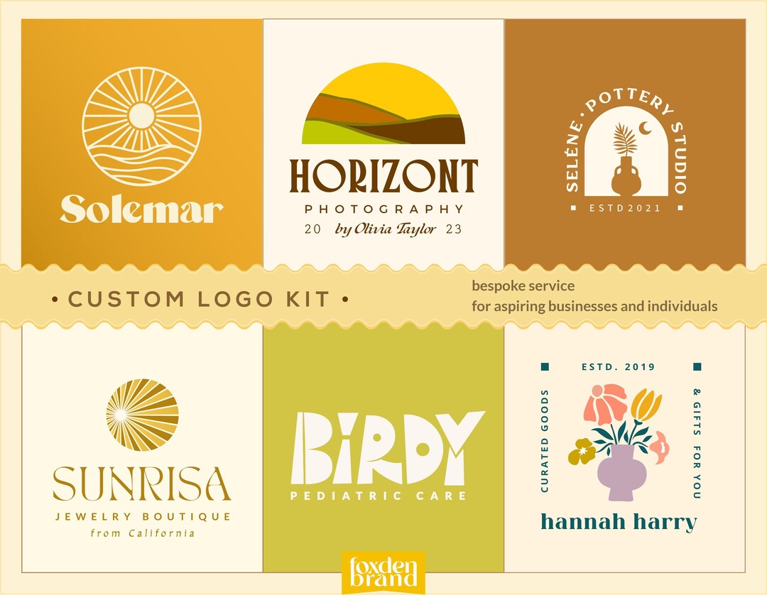 Custom Brand Design, Custom Branding, Branding Kit, Custom Logo ...