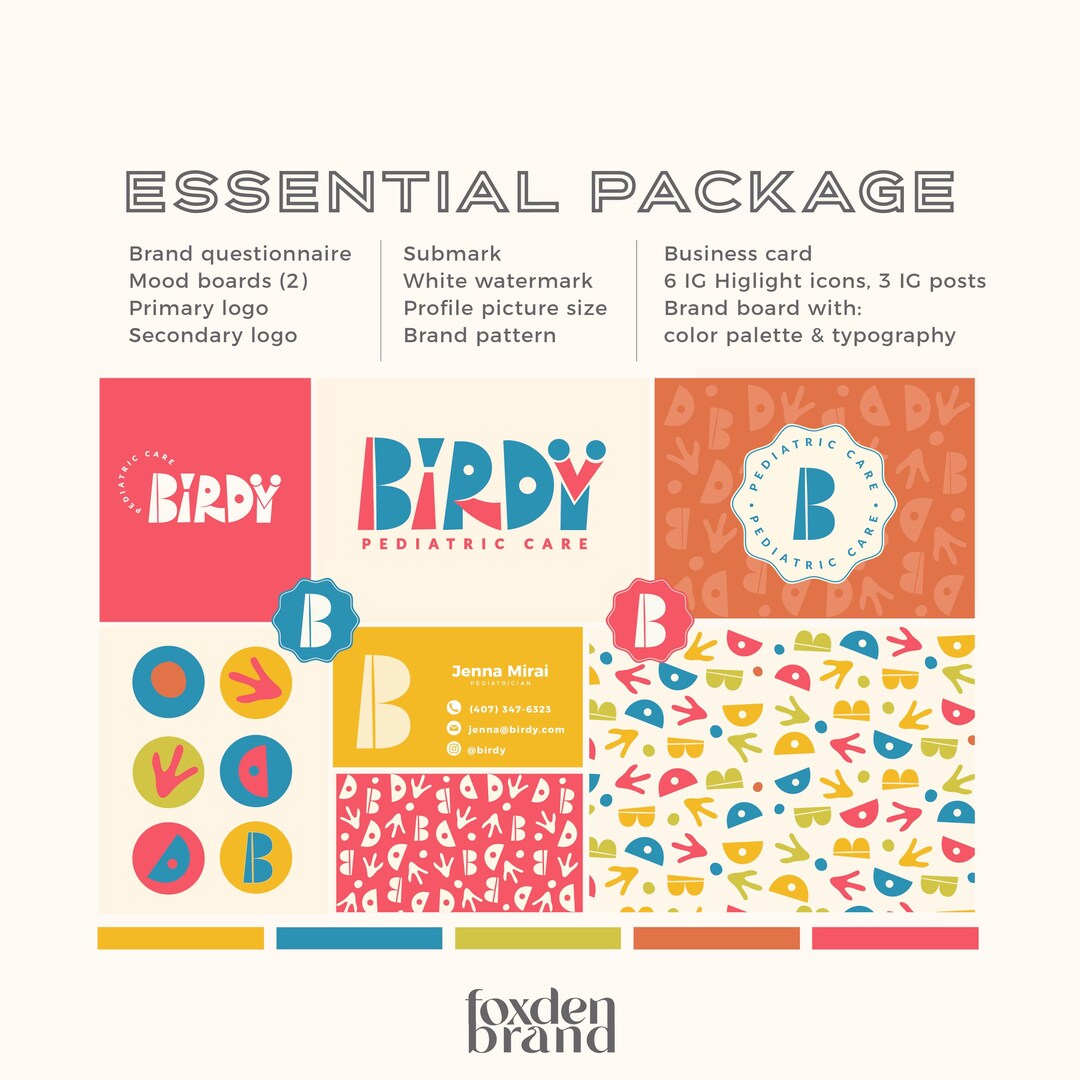 Custom Brand Package, Brand Suite, Logo Kit, Brand Pattern, Community ...