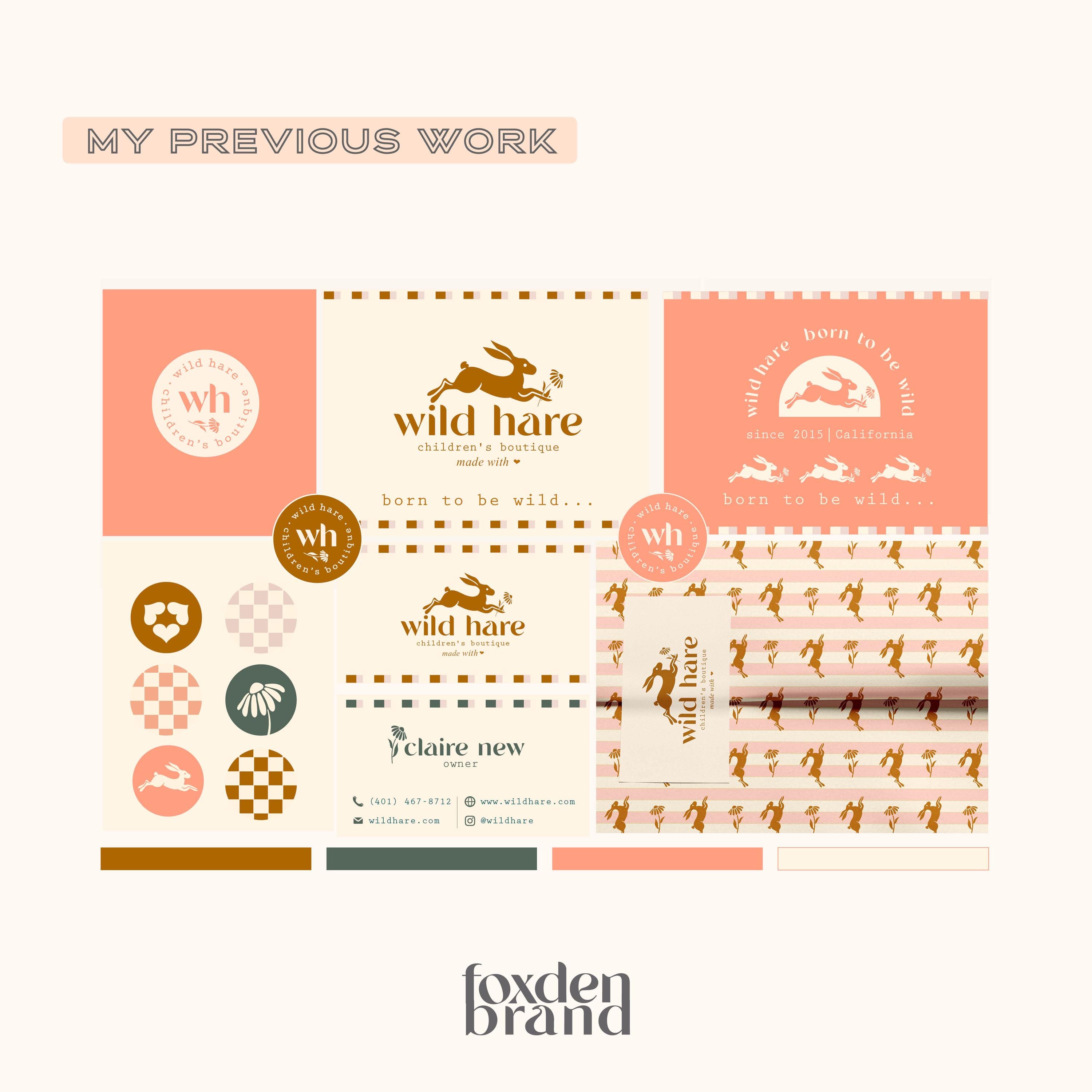 Custom Branding Kit, Children's Brand, Custom Brand, Logo Kit, Branding ...