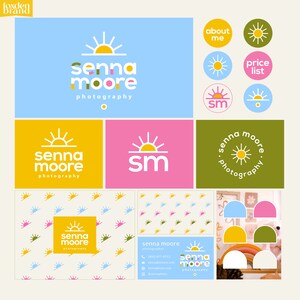 Custom Branding Kit, Children's Brand, Custom Brand, Logo Kit, Branding ...