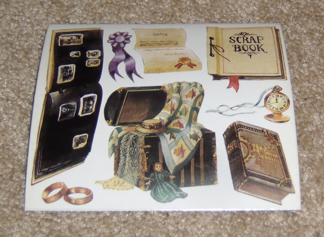 Colorbok Scrapbook Sticker ~ by Sandy Clough....."family Album" HTF - Etsy