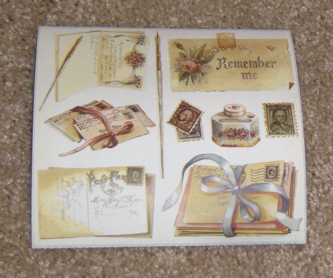 Colorbok Scrapbook Sticker ~ by Sandy Clough....."family Album" HTF - Etsy