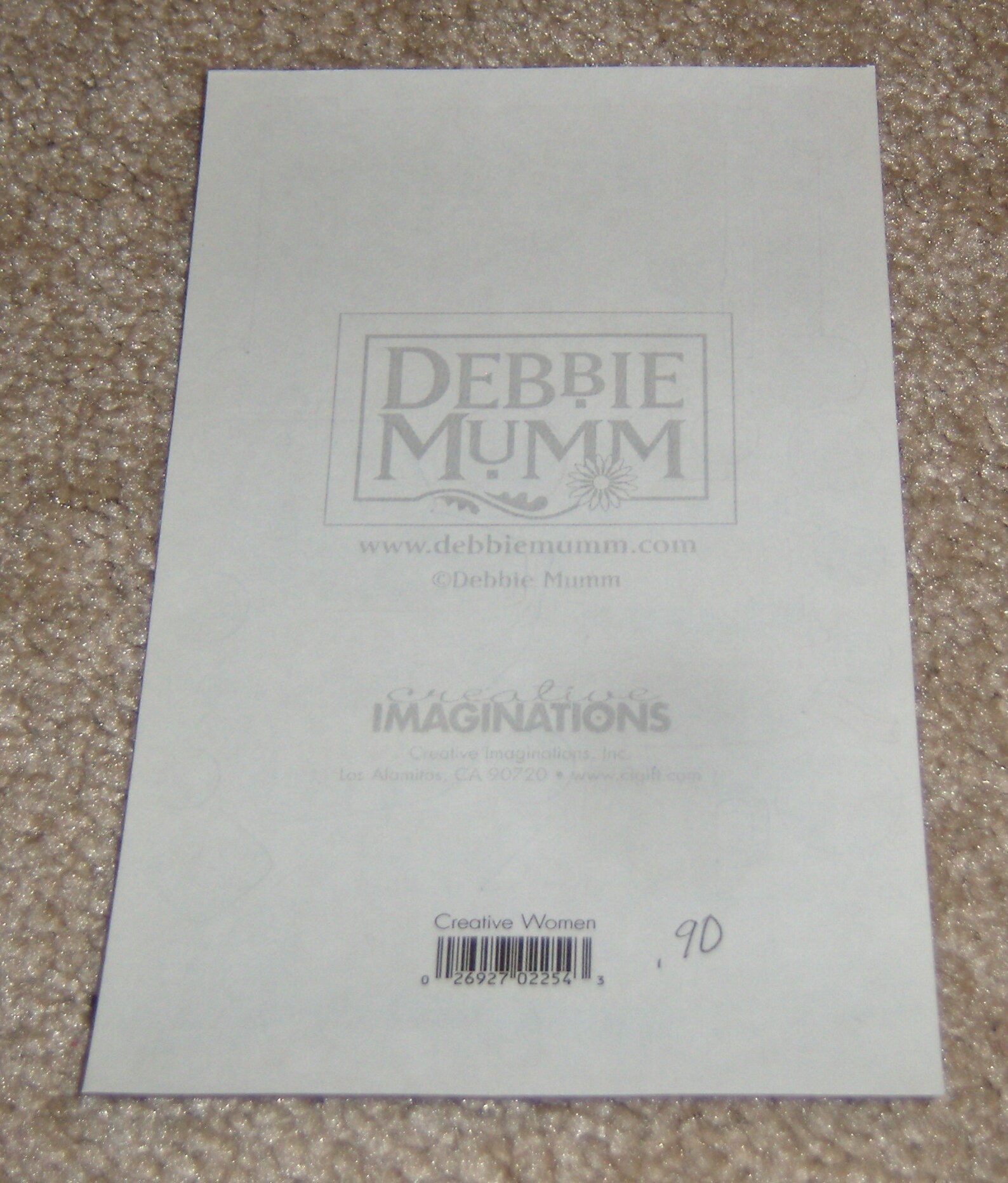 Creative Imaginations Debbie Mumm Sticker Sheet ~ Scrapbooking/crafts ...