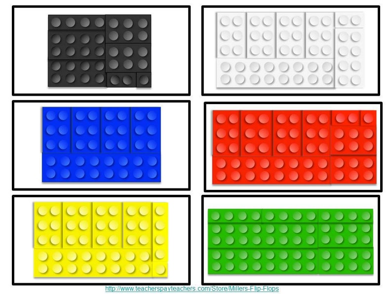 Learning With Legos - Multiplication X5 Common Core 3.OA.1, 3.OA.5, 3 ...