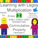 Learning With Legos Multiplication X4 Common Core 3.OA.1, 3.OA.5, 3.OA ...