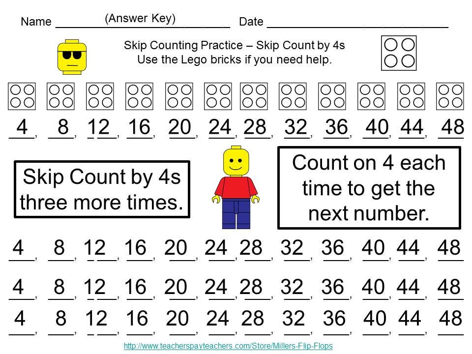 Learning With Legos Multiplication X4 Common Core 3.OA.1 - Etsy