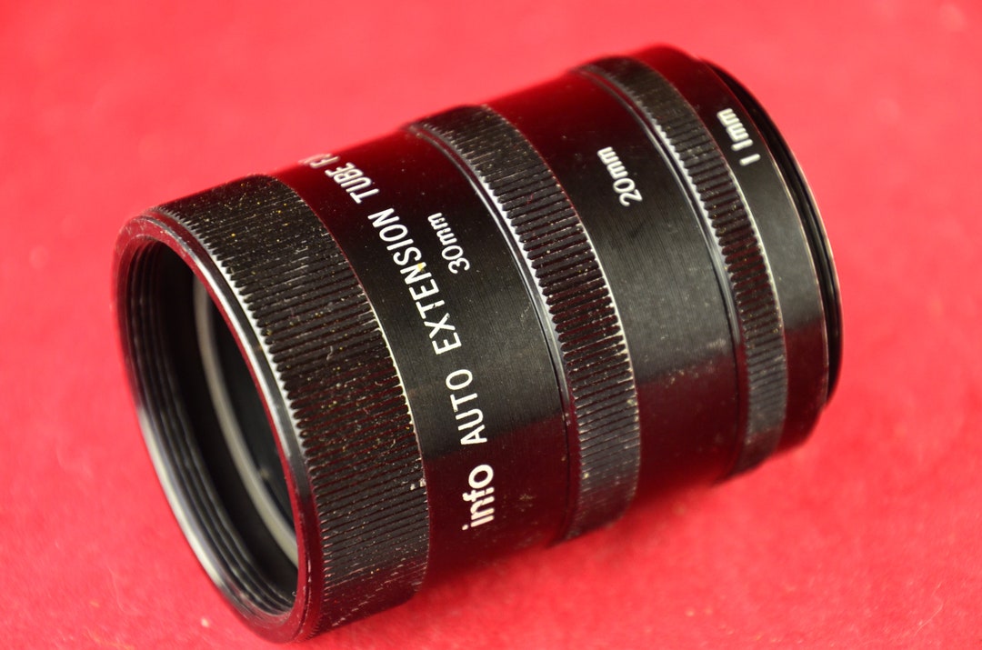 M42 Info Automatic Extension Tubes 3 Parts Set - Etsy