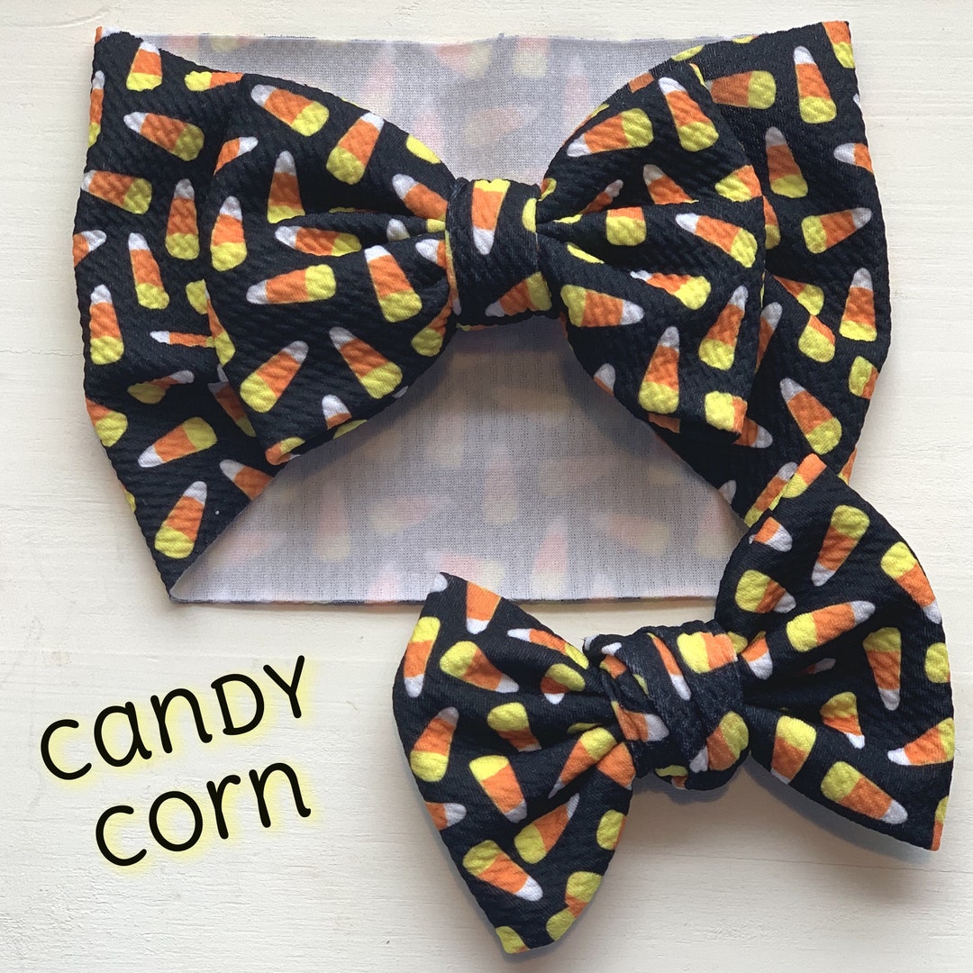 Candy Corn/halloween/bullet/textured/baby/headwraps/large - Etsy