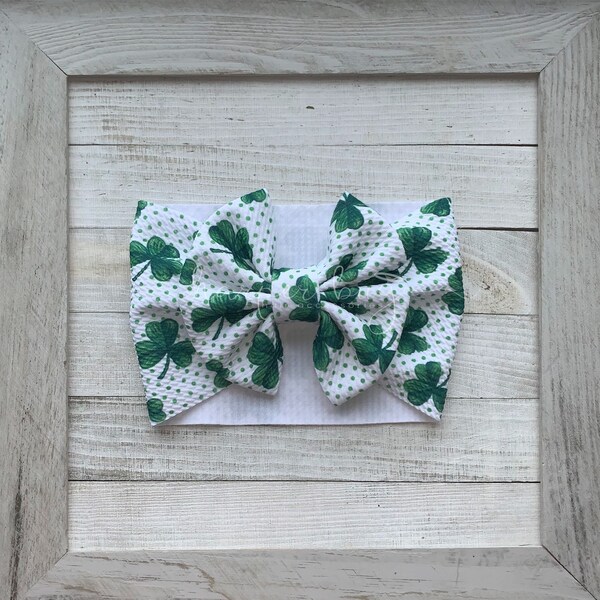 Shamrock Headband - Etsy