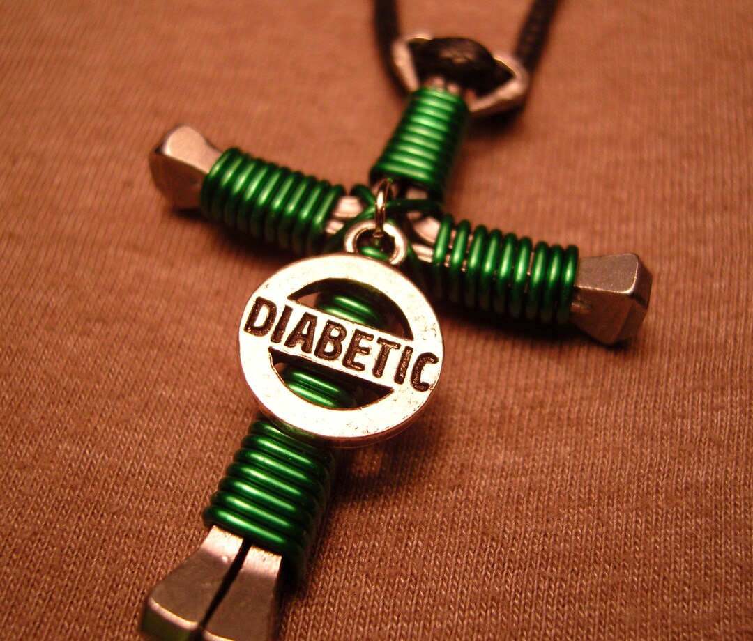 Diabetic Disciples Cross Necklace - Etsy