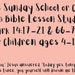 Rooster Teaches Jesus' Love - Sunday School Lesson (digital Download ...