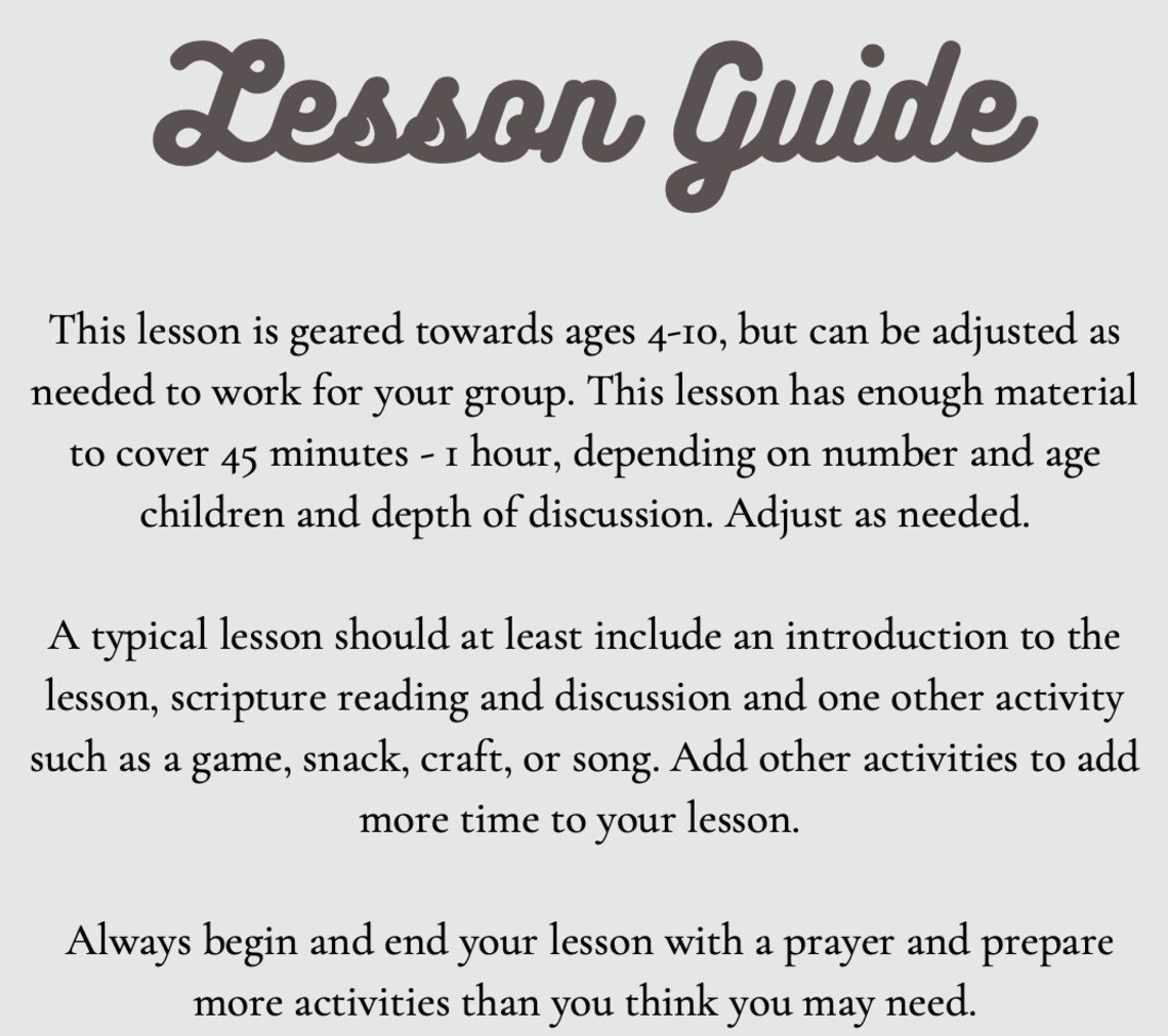 Stay Salty Year Round Children's Church Sunday School Bible Lesson ...