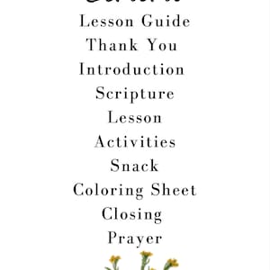 Faith Like a Mustard Seed Matthew 17:20 Children's Bible Sunday School ...