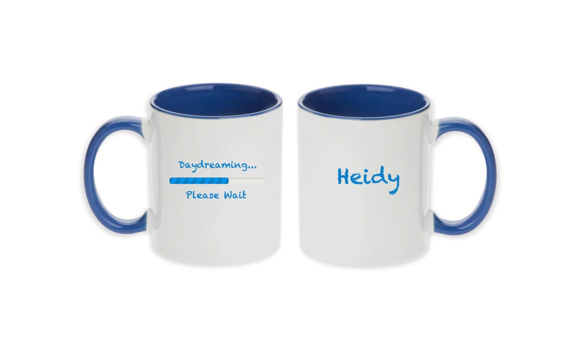 Daydreaming... Please Wait Office Coffee Gift Mug With - Etsy