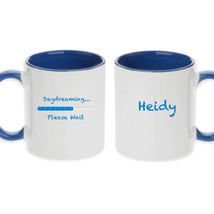 Daydreaming... Please Wait Office Coffee Gift Mug With - Etsy