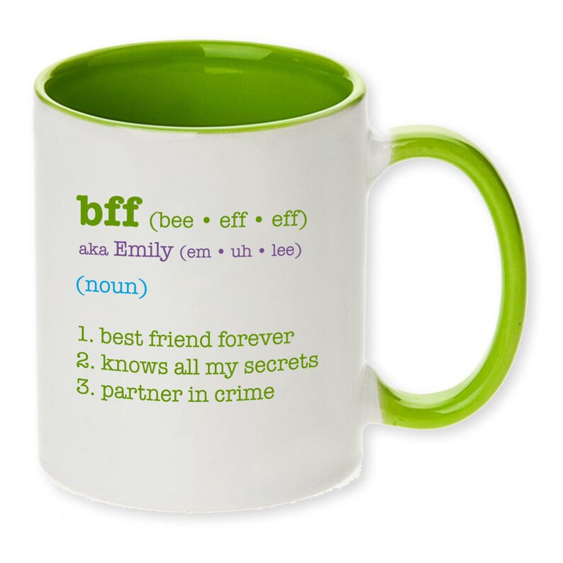 Personalized Names T Mug For Your Bff My Best Friends Etsy