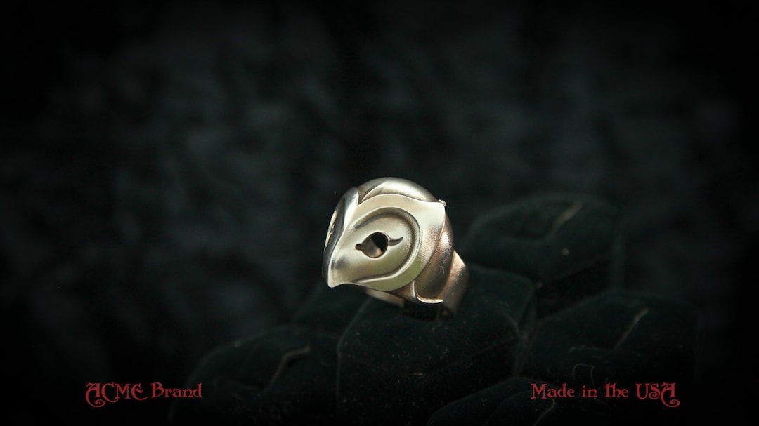 Phantom of the Paradise Helmet Mask Ring * Sterling Silver * ACME ...