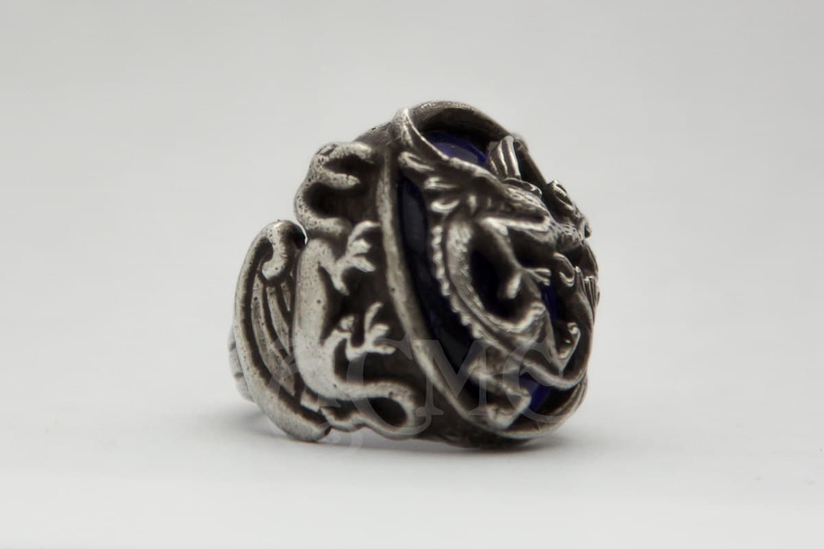 Silver Edition Jack Sparrow Griffin Dragon Ring Pirates of the ...