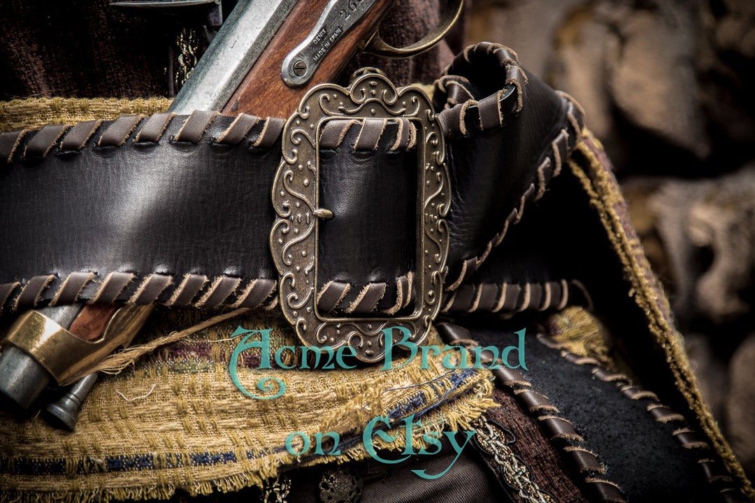 Hector Barbossa Pirate Buckle for Waistbelt or Baldric . Black Sails ...