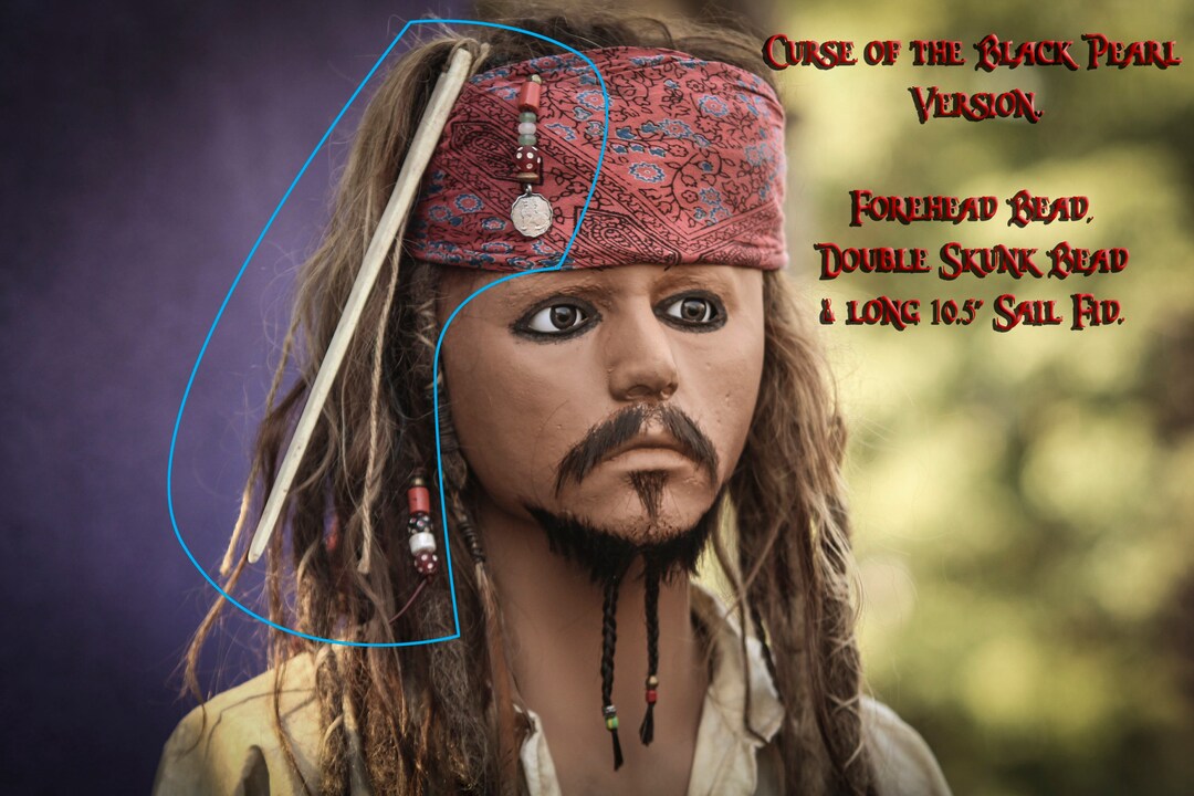 Jack Sparrow 3 Piece Bead Set Sailing Fid COTBP Version... the One That ...