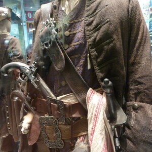 Jack Sparrow Belt Anna Maria OR Sunflower Style Pirate Belt and Buckle ...