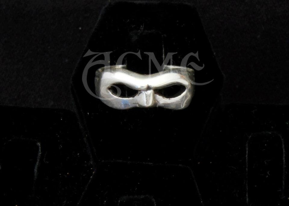 Depp LONE RANGER Mask Sterling Silver Ring Acme Original - Etsy