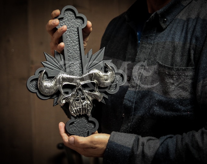 Danzig "live" Version Buckle With HUGE Lucifuge Cross ACME EXCLUSIVE - Etsy