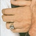 Johnny Depp Replica Plain Skull Pirate Ring Sterling Silver - Etsy